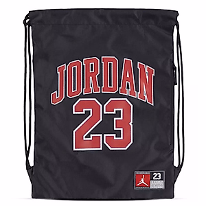 Nike Air Jordan Jersey Gym Sack Bag (Black)