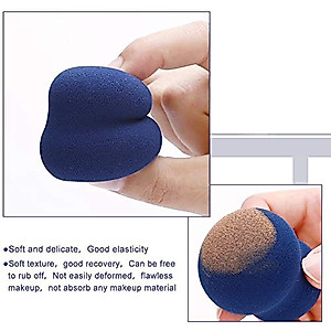 Miss Gorgeous London Makeup Sponge Set Blender Beauty Foundation Blending Sponge - Multi-colored 6 Pieces