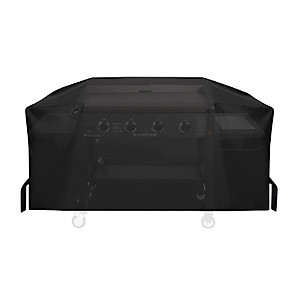 BBQ PLUS Griddle Cover for Blackstone 36'' ProSeries Griddle with Hood,Heavy Duty Waterproof Flat Top Grill Cover for Blackstone Pro Series 36 Inch Griddle,Black