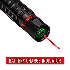 Coast XP18R 3650 Lumen USB-C Rechargeable-Dual Power LED Flashlight with Pure Beam Slide Focus and Top Grade Aluminum Build,Black, 30323