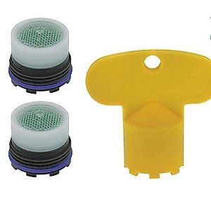 Neoperl Faucet Tom Thumb Size PCA Cache Standard Aerator Honeycomb Filter Screen 1.5 GPM, M16.5x1 With Tool Key Two Pack