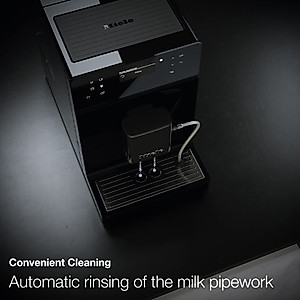 Miele CM 5510 Silence Automatic Coffee Machine - With OneTouch for Two, AromaticSystem, coffee pot, individual profile settings, cleaning programs and more, in Rose Gold Pearl Finish