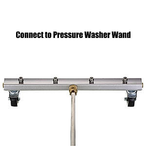 M MINGLE Pressure Washer Undercarriage Cleaner, Under Car Wash，Pressure Washer Extension Wand, Power Washer Lance