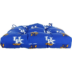 College Covers ComfySeat College Indoor/Outdoor Seat Patio D Cushion, 20" x 20", Kentucky Wildcats