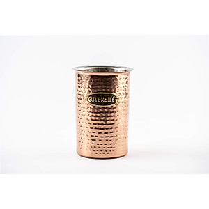 Mud Pie Copper Kitchen Utensil Caddy