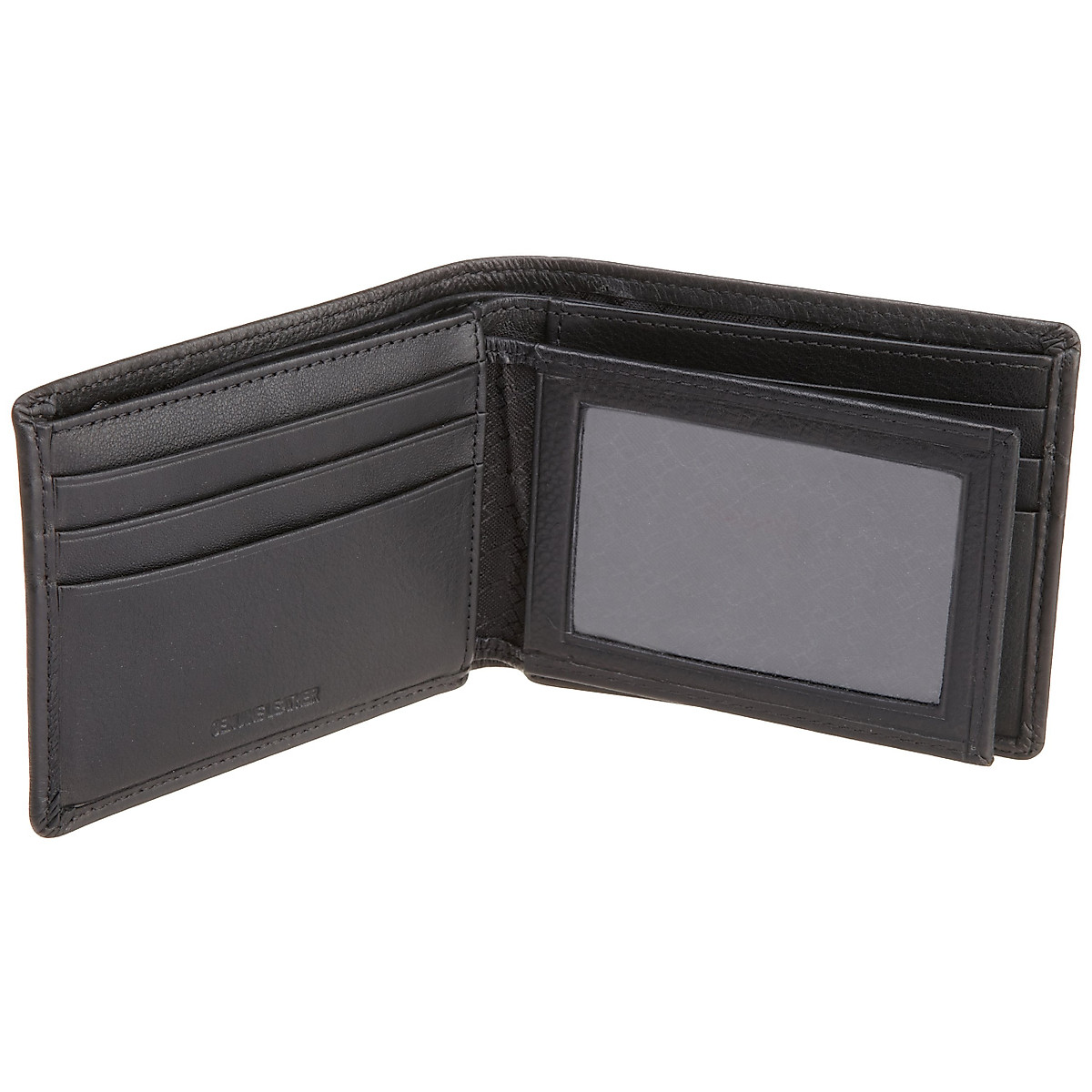 Perry Ellis Men's Gramercy Passcase Wallet, Black, One Size