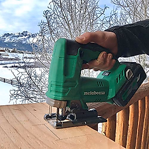Metabo HPT 18V MultiVolt Jig Saw | 2500 SPM | Variable Speed Trigger | Tool Only | CJ18DAQ4