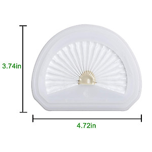 4Pack VLPF10 Replacement Filters Compatible with Black and Decker Hand Vacuum Filter Model # HLVA320J00 HLVA315j & N575266