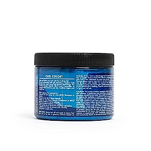 As I Am Curl Color - Cool Blue - 6 ounce - Color & Curling Gel - Temporary Color - Medium Hold - Vegan & Cruelty Free