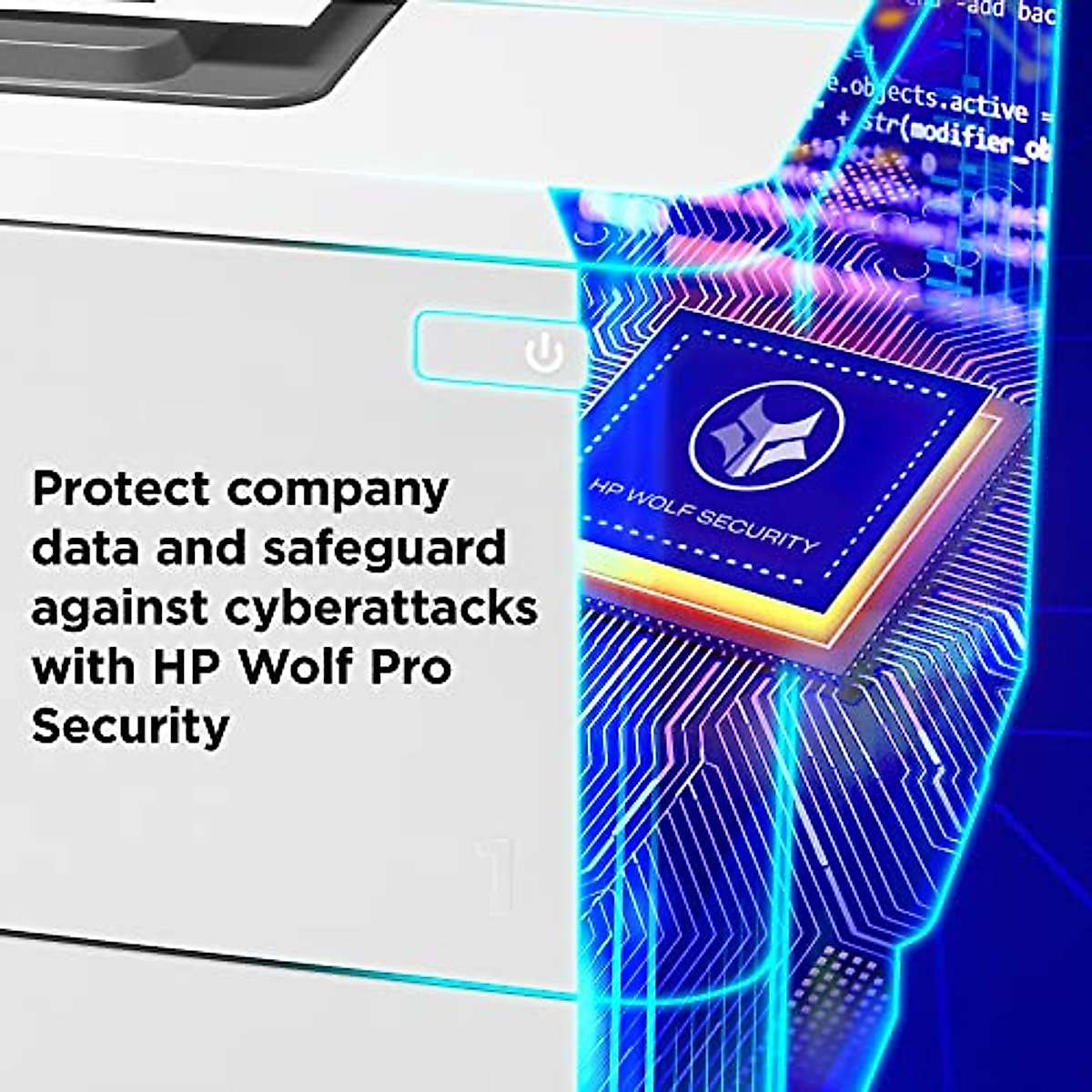 HP LaserJet Pro M404dn Monochrome Printer with built-in Ethernet & 2-sided printing, works with Alexa (W1A53A)