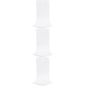 Cabilock 3 Pcs Plastic Water Tray Soap Dispenser Water Tray Automatic Soap Dispenser Tray Foam Soap Dispenser Tray Spray Hand Soap Dispenser Kitchen Drip Tray White Household Drop