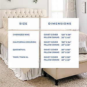 Kotton Culture Moroccan Streak Duvet Cover 3 Piece 100% Egyptian Cotton with Zipper & Corner Ties Breathable All Season 600 Thread Count Sateen Weave Comforter Cover (Cream, Queen)