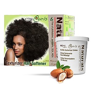 Curls & Naturals Texturizer Hair Softener with Moroccan Argan Oil