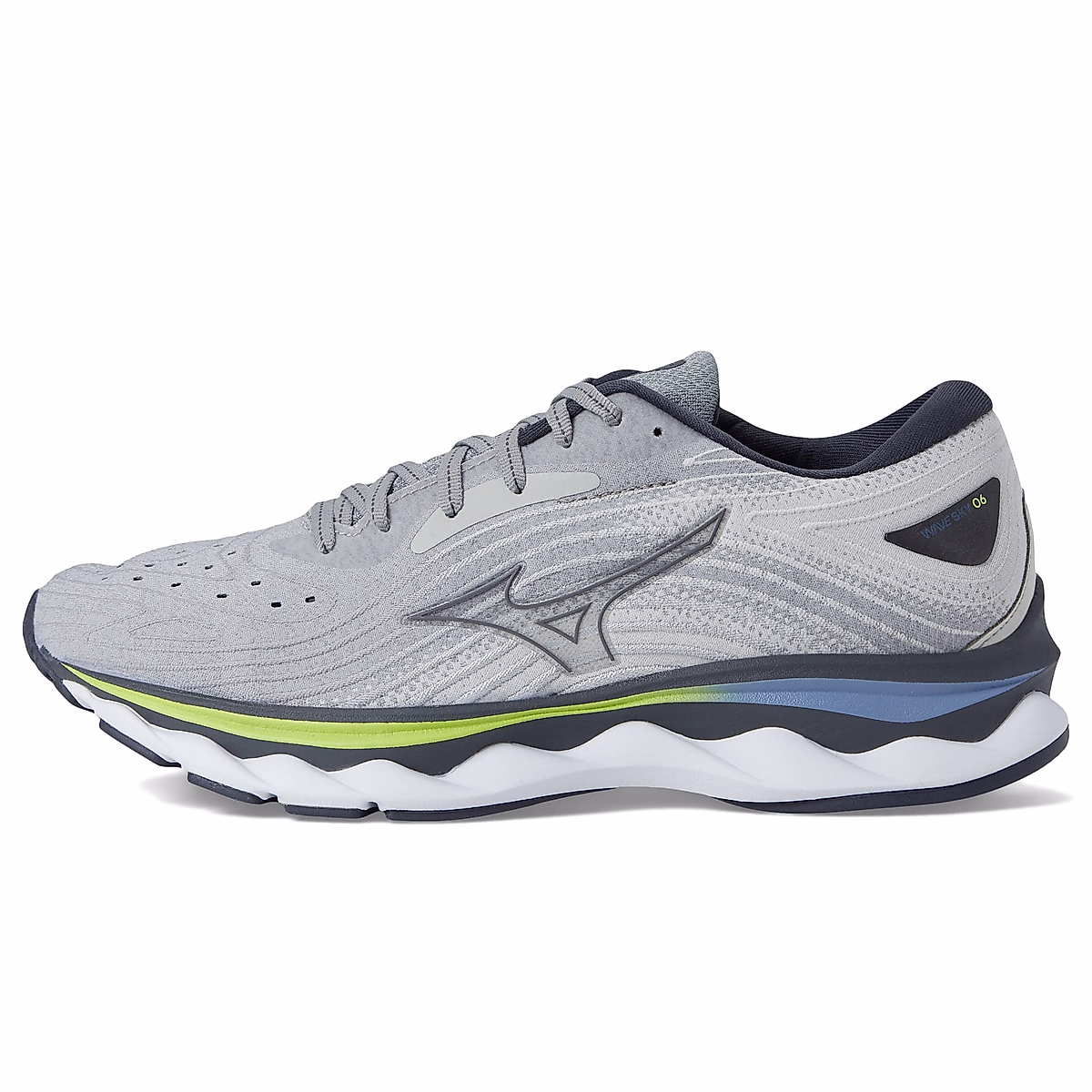 Mizuno Women's Wave Sky 6 Running Shoe, Ultimate Grey, 6