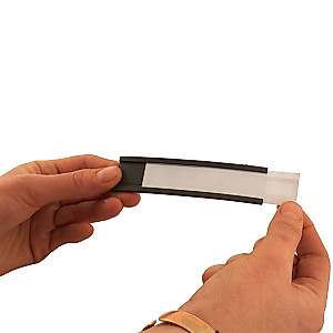 Master Magnetics Flexible Magnet Data Card Holder - 0.125" Thick, 1" Height, 50' Length, 1 Roll, ZGNRE20BX+B19