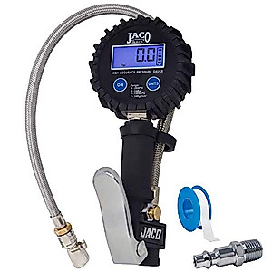 JACO FlowPro Digital Tire Inflator with Pressure Gauge - 200 PSI