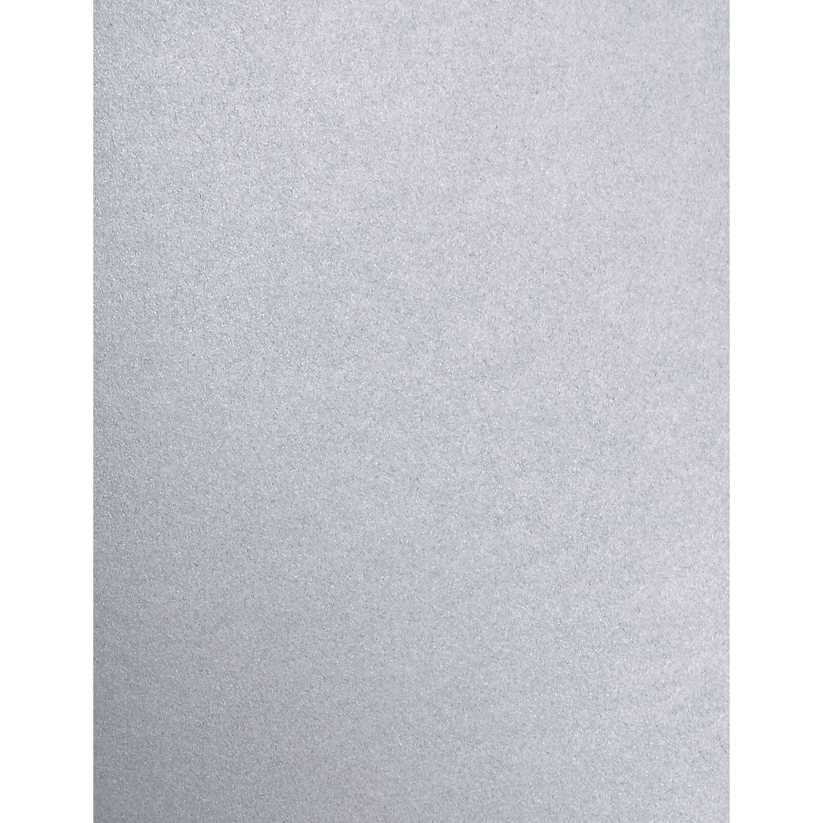 LUXPaper 8.5" x 11" Paper | Letter Size | Silver Metallic | 80lb. Text | 50 Qty