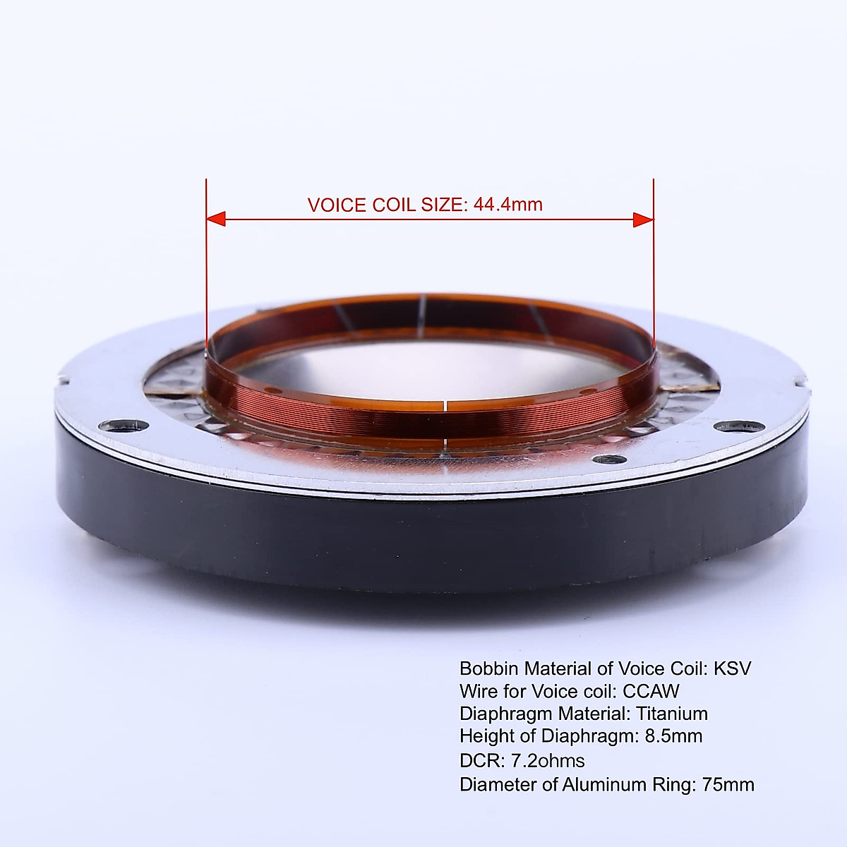 SPATHIPHYLLUM Replacement for Speaker Diaphragm JBL 2420, 2421A, 2425, 2425H, 2426, 2426H, 2427, 2427H, 4435, 4660, 4632M-HF-T, 811C-L,R, P-725AP, SR4702X, SR-4725XF, VS3115WH and Many More!