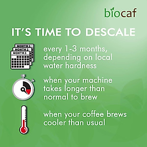 Urnex Full Circle Espresso Machine - 2 Single Use Packets - Descaling Powder Safe On Keurig Delonghi Nespresso Ninja Hamilton Beach Mr Coffee Braun