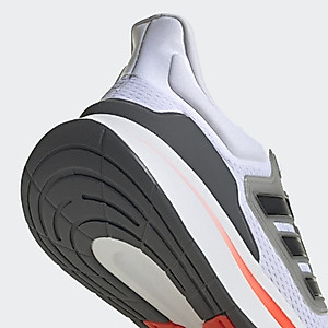 adidas mens Eq21 Trail Running Shoe, White/Black/Grey, 9.5 US