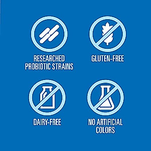 Nature's Way Fortify Optima Daily Probiotic for Men and Women, Supports Digestive, Immune, and Colon Health*, 30 Vegan Capsules