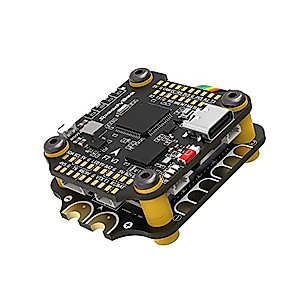 SpeedyBee V3 F7 Flight Controller Stack: 30x30 Drone FC Stack with 4in1 50A ESC BL32, Wireless Betaflight Configuration, Blackbox,Solder-Free Plugs,WiFi,Bluetooth for 3-6S 4" 5" FPV Drone Cinelifter