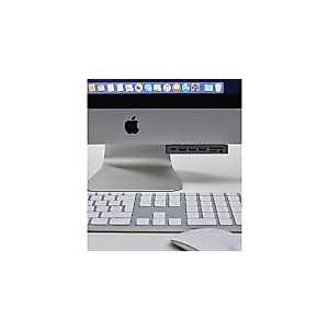 lmp USB-C Attach Hub Silver – USB-C Hub 7 Ports for iMac