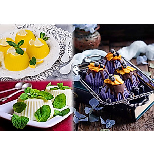 Silicone Cupcake Baking Cups - 24 Pieces Reusable, Muffin Liners, White, Red and Green, BPA Free, Dishwasher Safe MyFurtive Baking Cups, 100% Food Grade Premium Silicone