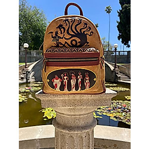 Loungefly Disney Hercules Muses Womens Double Strap Shoulder Bag Purse