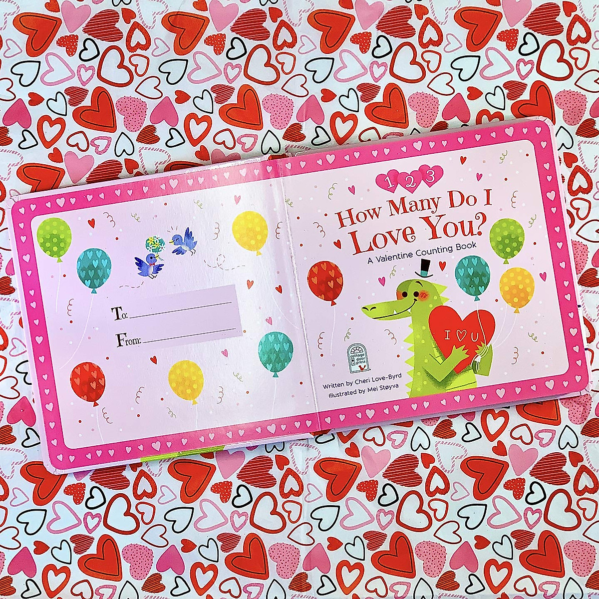 How Many Do I Love You? A Valentine Counting Padded Picture Board Book, Ages 1-5 ( )