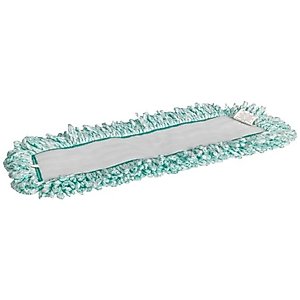 Rubbermaid Commercial Products, Light Commercial Microfiber Dust Mopfor Hardwood Floors to Pick-Up Dirt, Dust and Dog Hair,Green