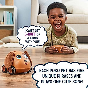 Poko Petz, Remote Control Car for Toddlers Dog Toys - 2.4GH for Boys and Girls, Light Up Toddler Toys, Singing, Talking Toys, Preschool Toys, Best Birthday, Toddler Gifts for Ages 3 and Up