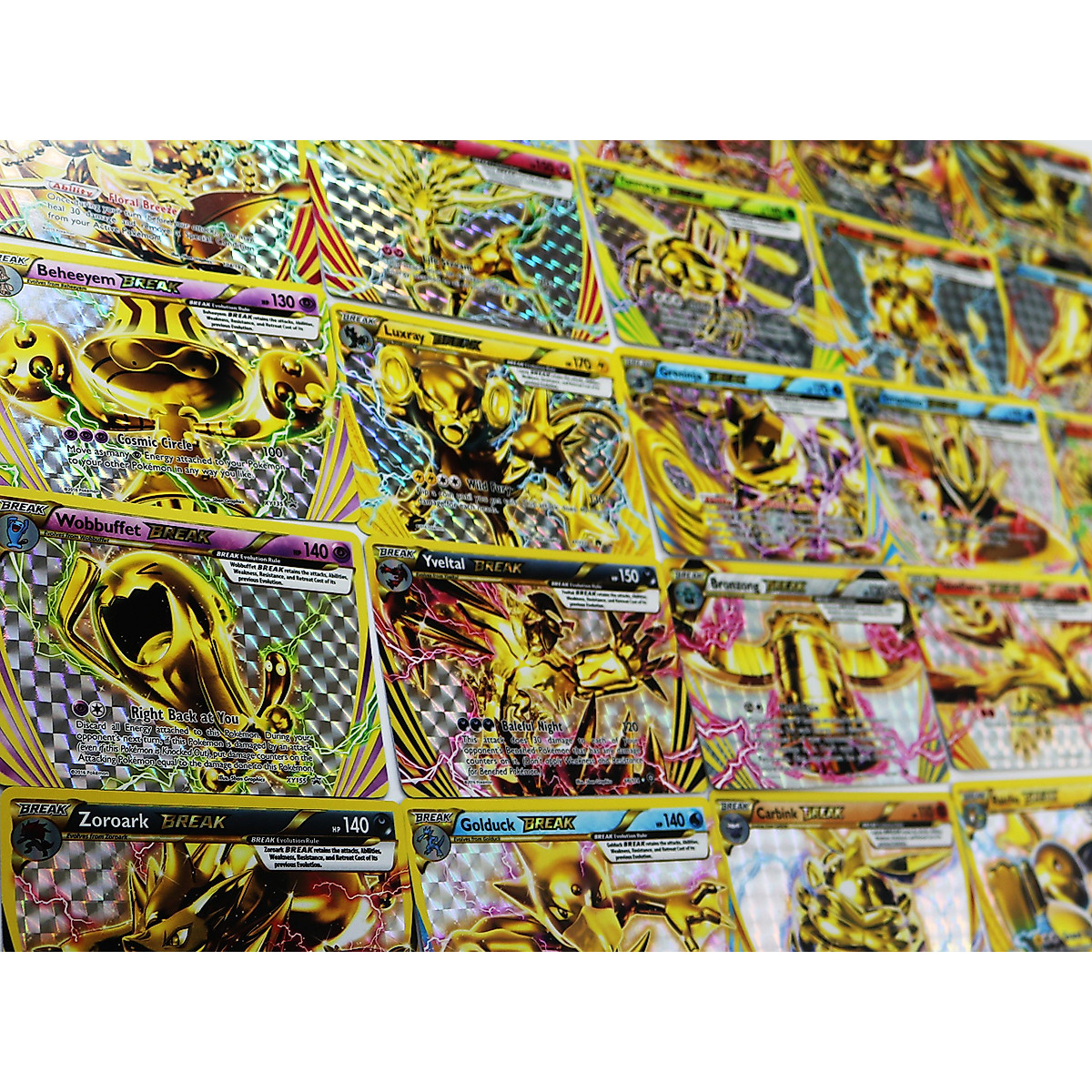 5 Pokemon Break Cards Lot