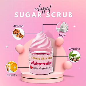 Sugar Scrub Soap Whipped Cream (Watermelon)