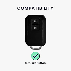 kwmobile Key Cover Compatible with Suzuki - Red