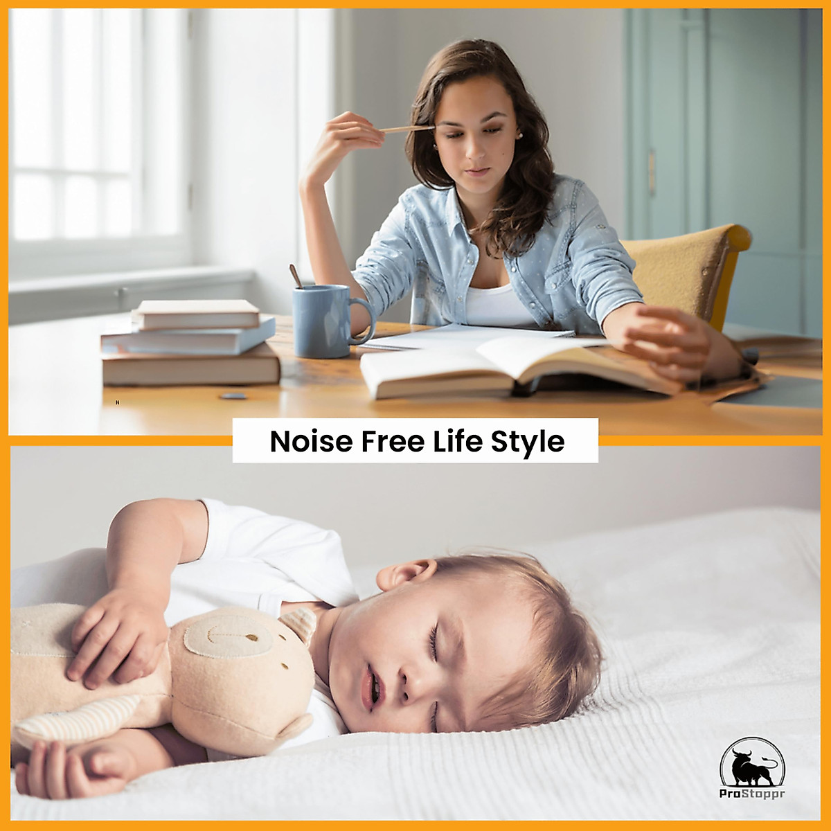 Door Stopper Wall Protector Large 3.15" (4 PCS) - Door Stop with Strong Back Adhesive - Quiet and Shock Absorbent Silicone Wall Protectors from Door Knobs - Protects Every Wall Surface