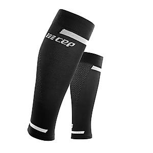 The Run Calf Sleeves 4.0, Black, Men, IV