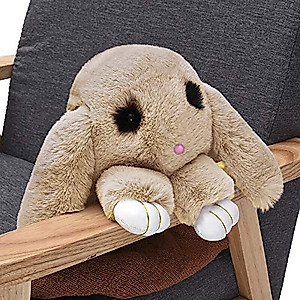 Plush Rabbit Shaped Crossbody Faux Fur Bunny Hare Shoulder Bag Knapsack Girls Travel Satchel