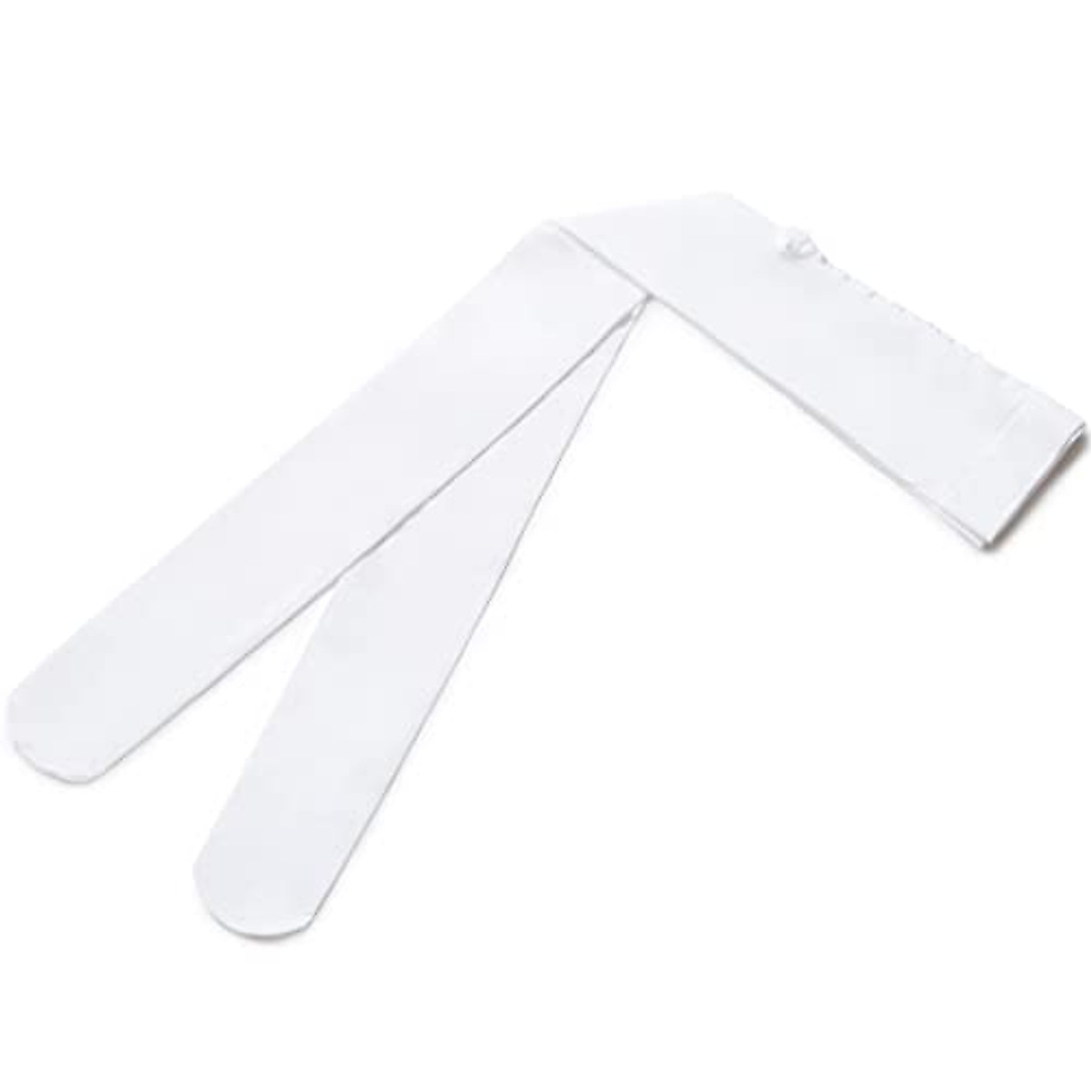 MdnMd Soft Girls Toddler Ballet Dance Tights Footed Ballet Legging Stocking Pantyhose 1 Pairs (White, Child Age 2-4)