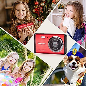HD Digital Camera with 2.8" TFT Screen,20MP 1080P Rechargeable Point and Shoot Camera,Video Camera Compact Portable Cameras for Kids, Beginner,Students,Teens with 8X Digital Zoom