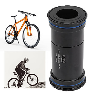 BuyWeek Bike Bottom Bracket, Press in Type BB8624 Bicycle Bearing Bottom Bracket Road Bike Bottom Bracket Replacement 86.5‑92mm for SRAM