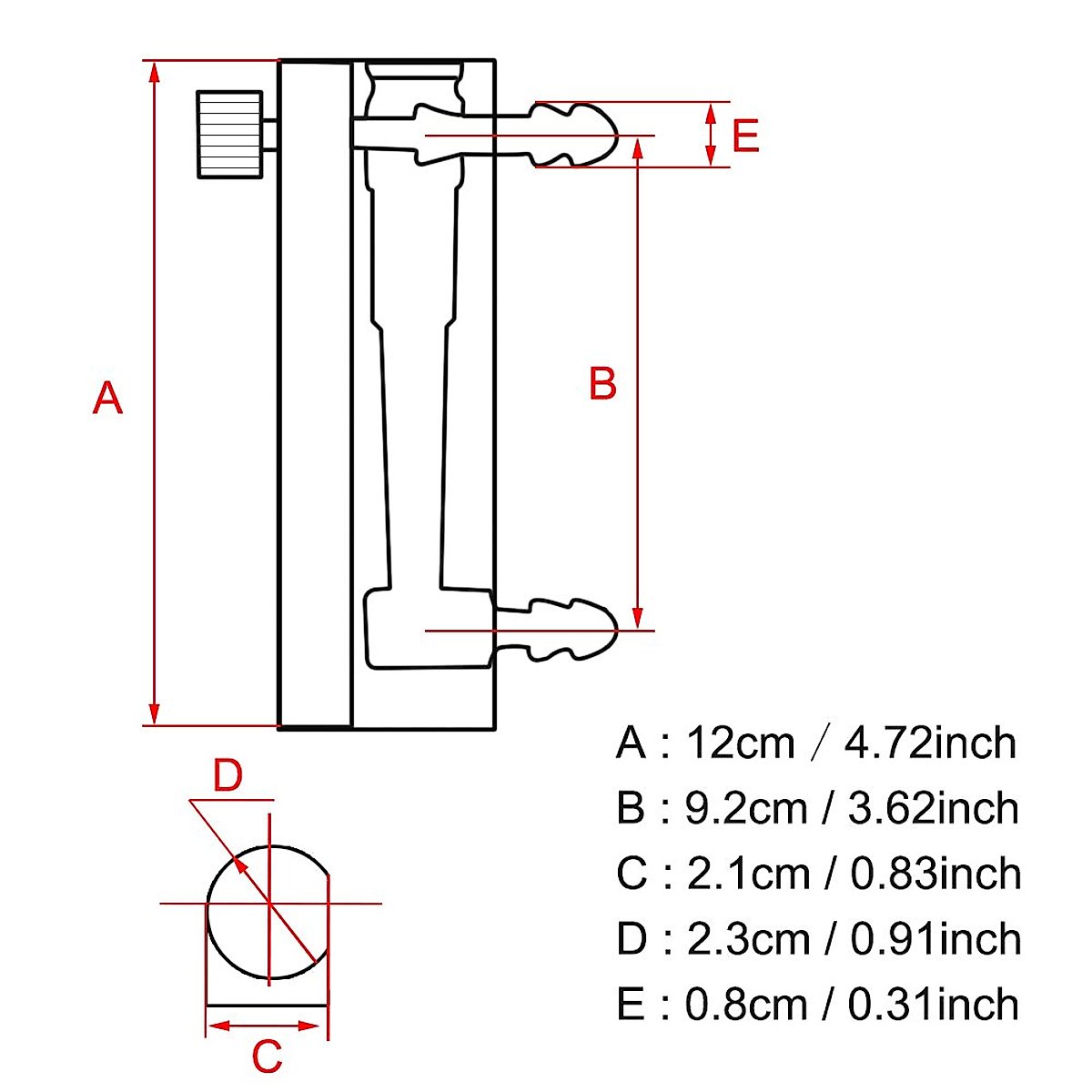 Oxygen Flowmeter,Air Flowmeter Oxygen Air Flow Meter,Lzq5 Flowmeter 2.5-25Lpm Flow Meter with Control Valve for Oxygen/Air/Gas