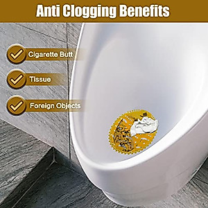 Urinal Screens Deodorizer (Yellow)