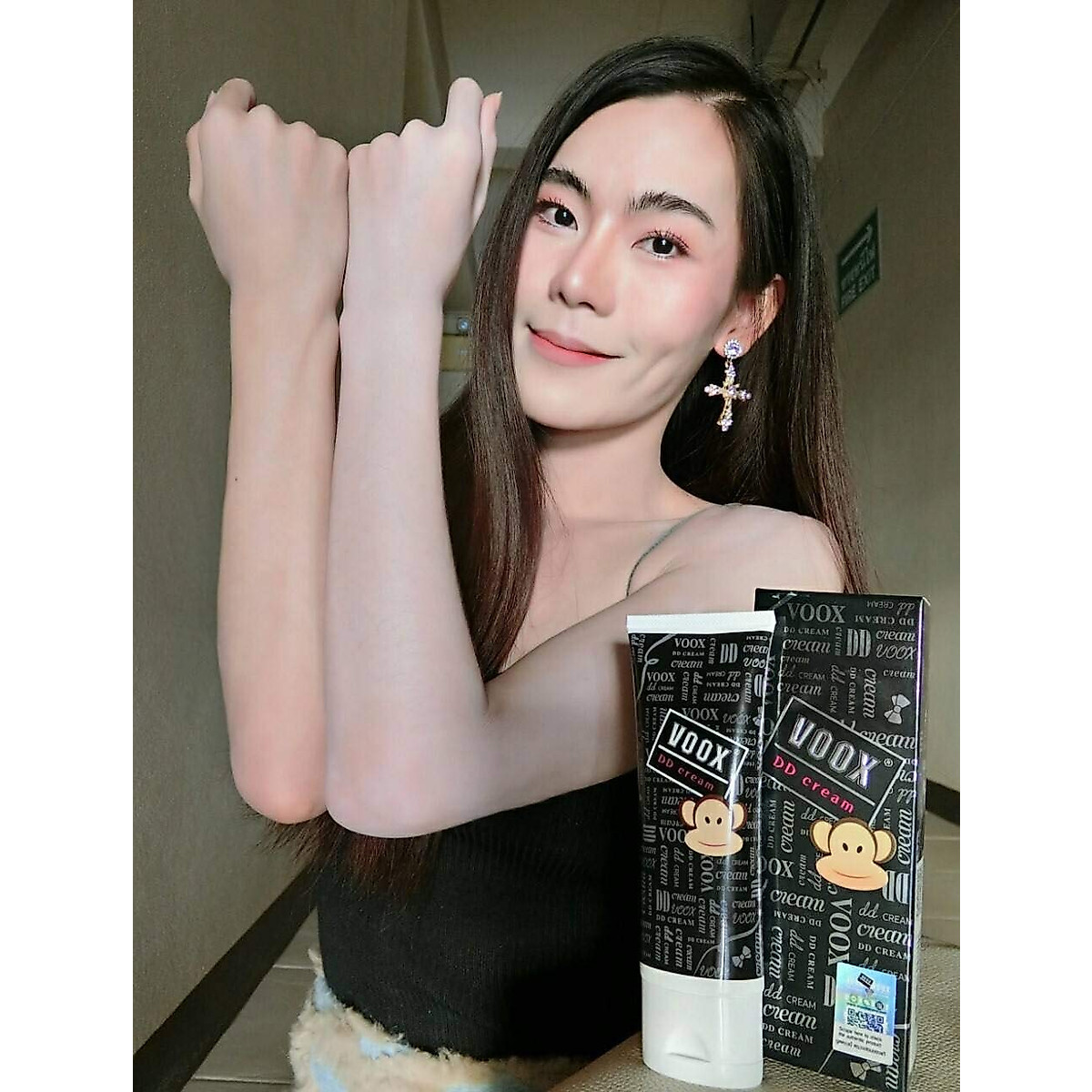 VOOX DD Cream - The Best Whitening Cream for White & Pinkish Radiance & Glow, Superior Sun Protection, Waterproof and Smudge-proof