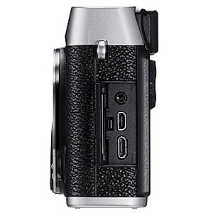 Fujifilm X-E3 Mirrorless Digital Camera w/XF23mmF2 R WR Kit - Silver