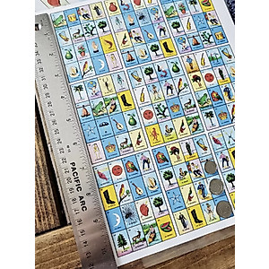 1 Spiral Book Boards Loteria Chalupa Bingo Mexican Toy Family Game New by Border Merchant