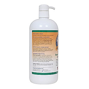 Grizzly Omega Health for Dogs & Cats, Wild Salmon Oil/Pollock Oil Omega-3 Blend