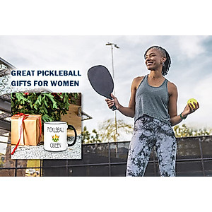 Mustry Pickleball Gifts for Women - Pickleball Queen Mug