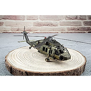 Metal Earth UH-60 Black Hawk Helicopter 3D Metal Model Kit Fascinations