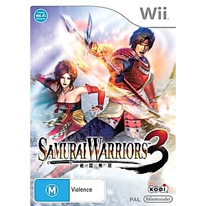 Samurai Warriors 3(street Date 09-27-10)